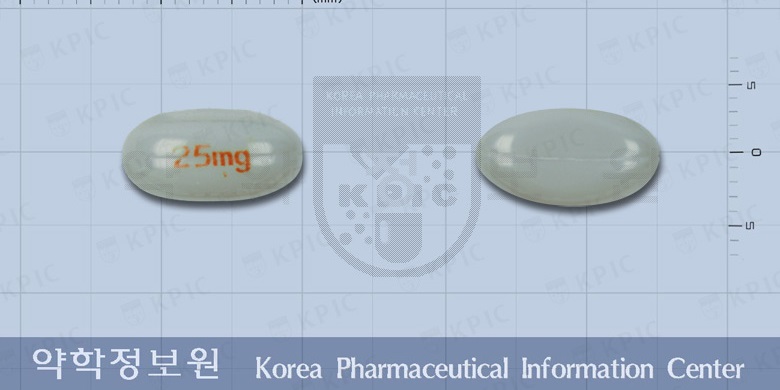 사이폴엔 연질캡슐 [25mg] ( Cipol-N soft cap [25mg]) | 의약품정보 | 의료정보 | 건강정보 | 서울아산병원